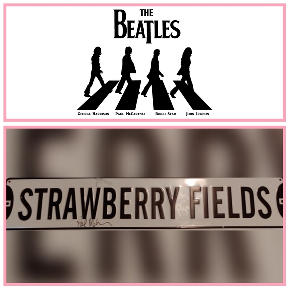 Accents | Beatles Strawberry Fields Street Sign | Poshmark